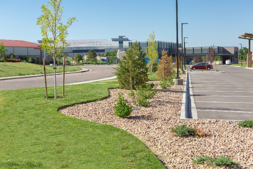 Randy Ross Tennis Center Englewood, Colorado - Hall Landscape Contractors